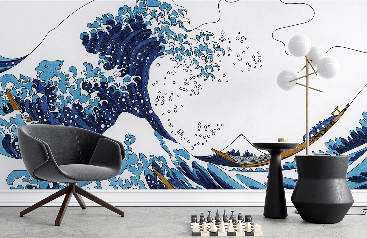Hokusai Great Wave Wallpaper
