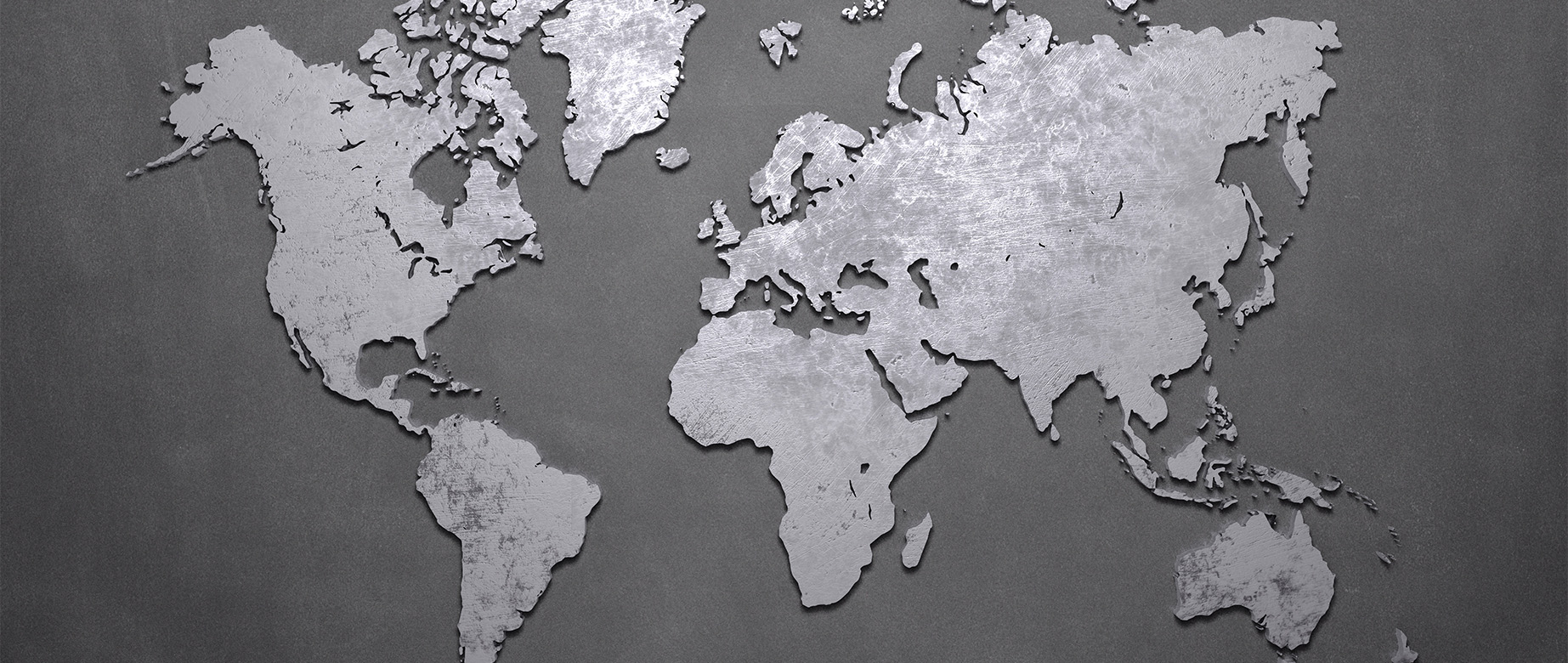 3D Dark World Map Wallpaper for Walls | Morphico