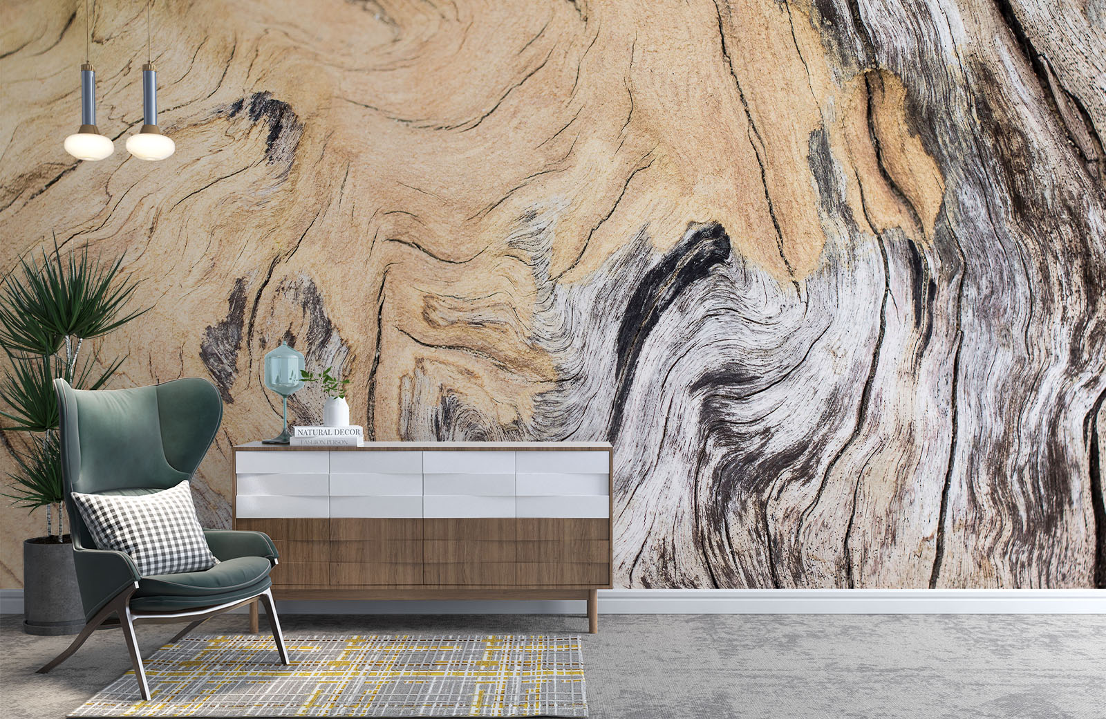 Wood Grain Wallpaper For Wall Decor | Morphico