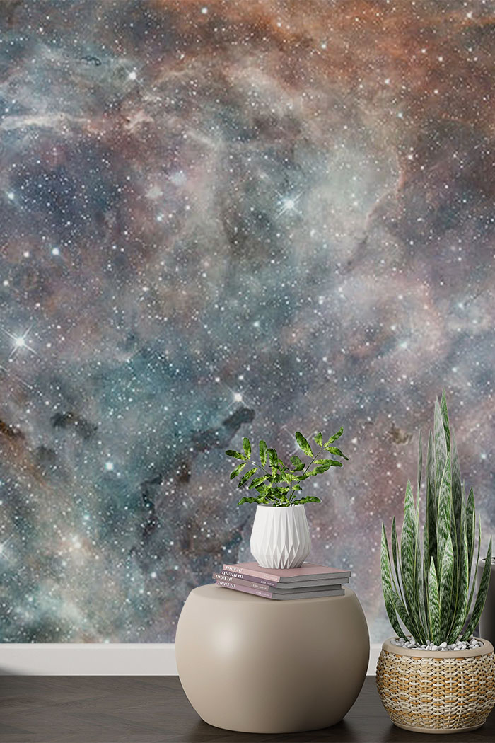 Galaxy Wallpaper For Walls Cosmic Nebula Galaxy Mural Wallpaper In