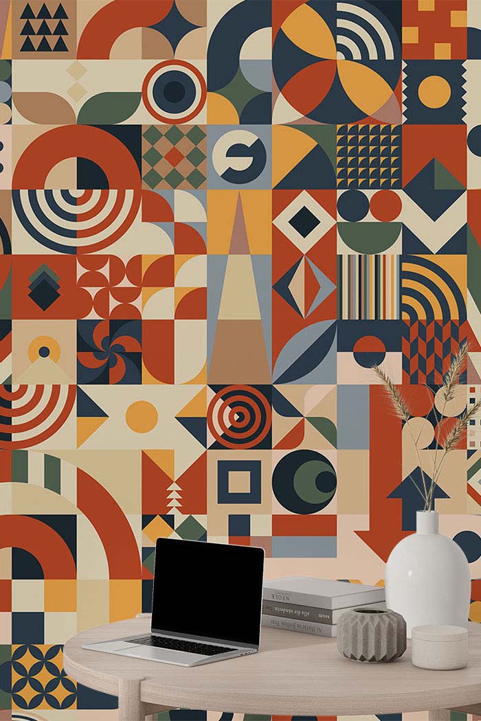 Geometric Circles Desktop Wallpaper Abstract Desktop Wallpaper Images