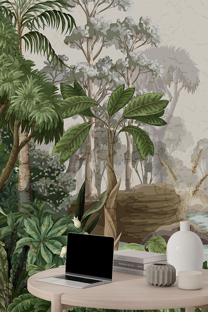 3D Jungle Wallpaper for Home | Morphico