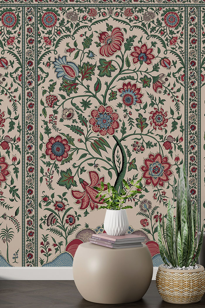 Jharokha Wallpaper For Modern Interiors | Morphico