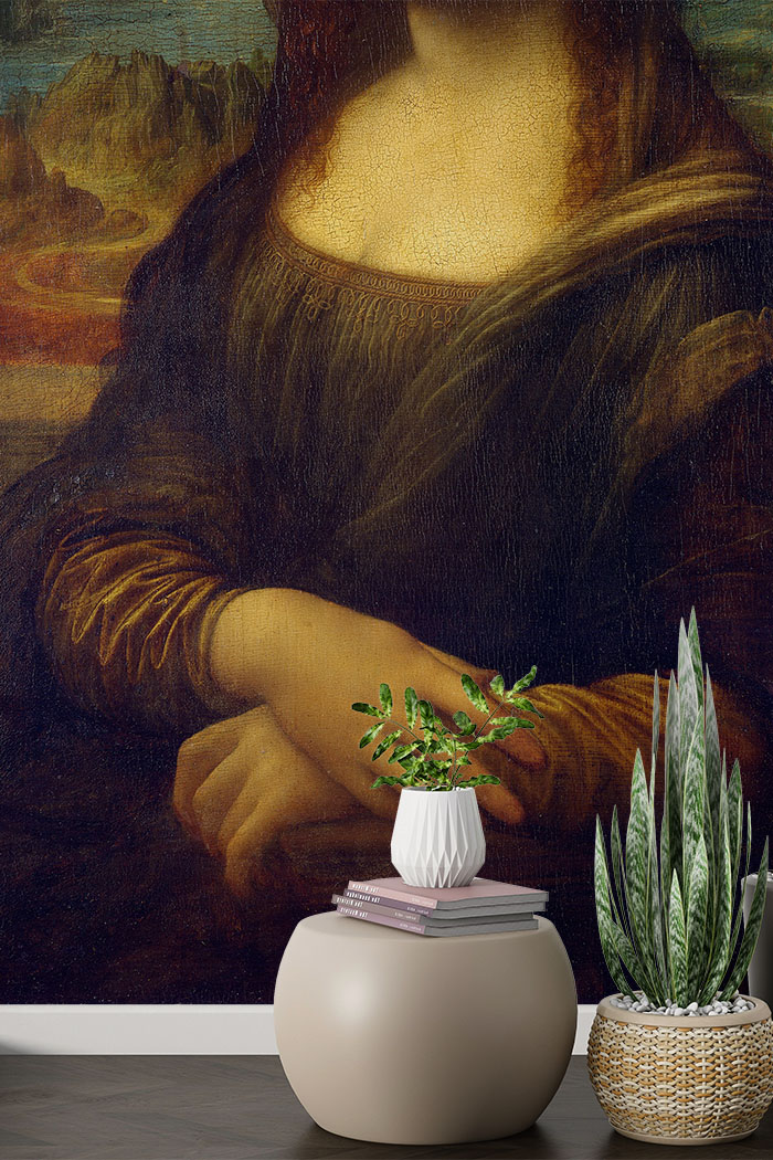 Mo Lisa Mystique: Mural Wallpaper | Morphico