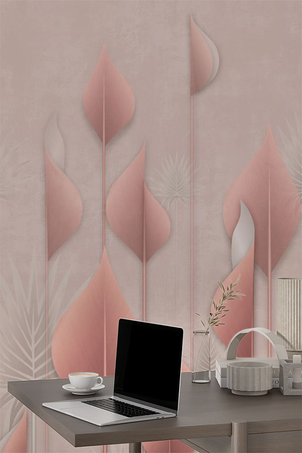 Anthurium Wallpaper For Wall | Morphico