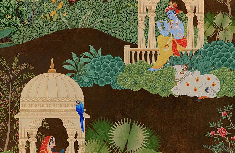 Krishna Wallpaper For Wall For Wall | Morphico